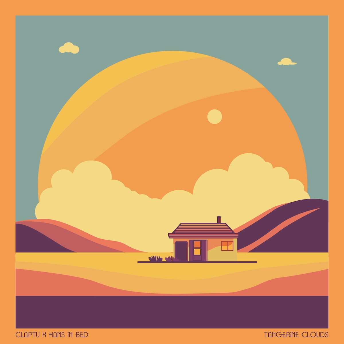 Claptu & Hans in Bed - Tangerine Clouds | Stereofox Records